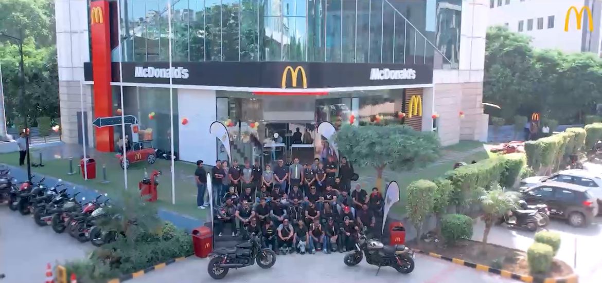McDonald's Drive-Thru Bike Rally | CupShup