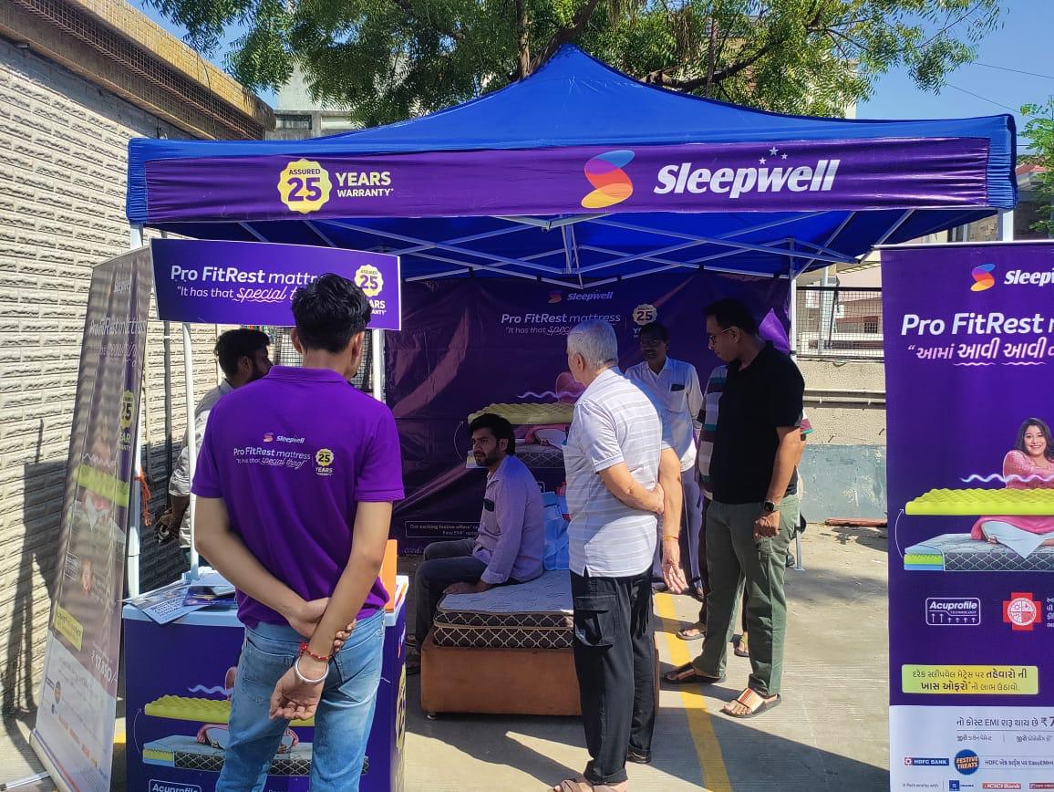 Sleepwell Mattress Activation | CupShup