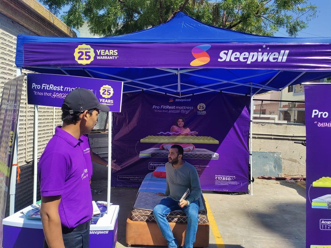 Sleepwell Mattress Activation | CupShup