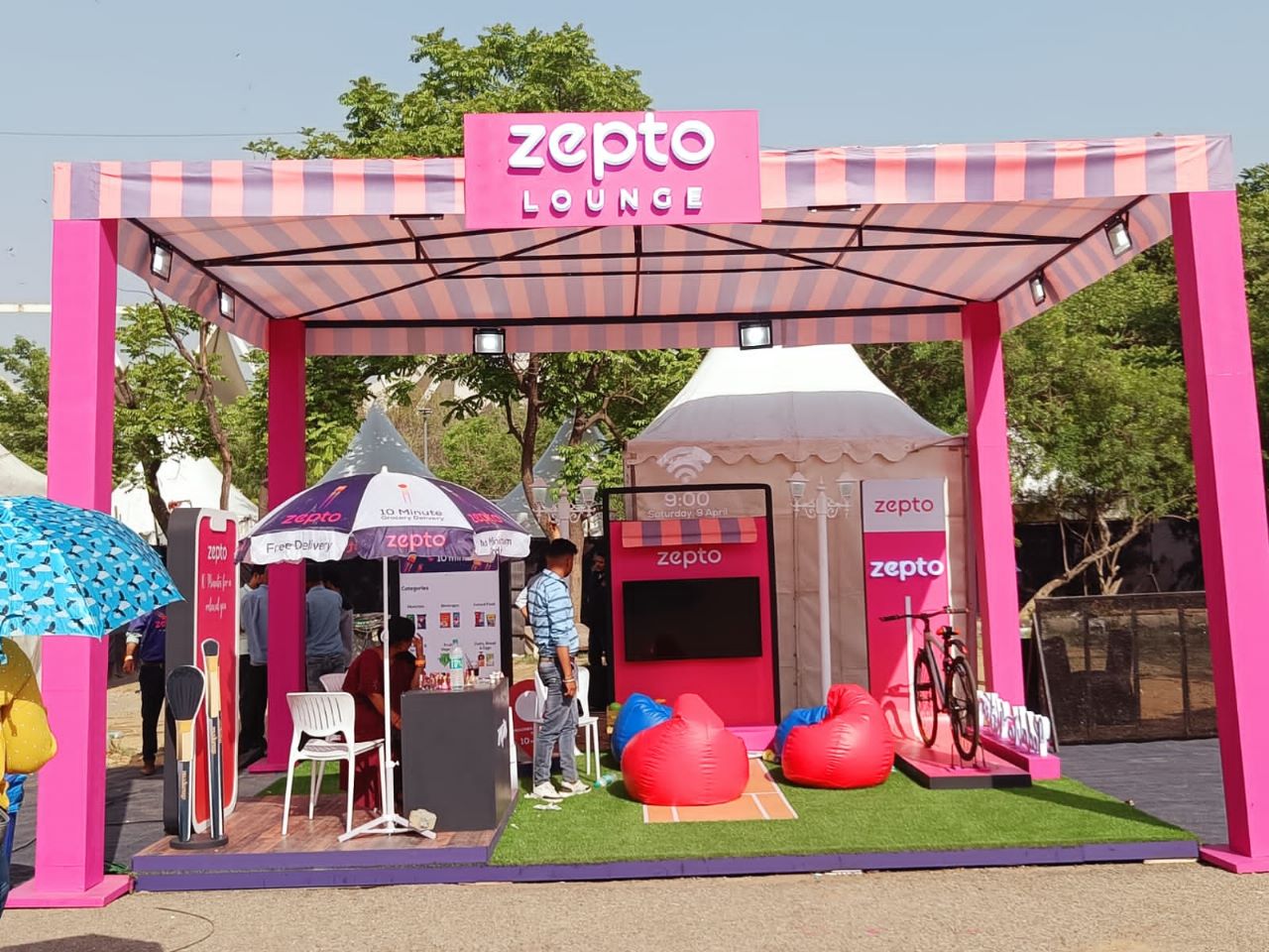 Zepto Quick Commerce BTL Experiential Marketing | CupShup